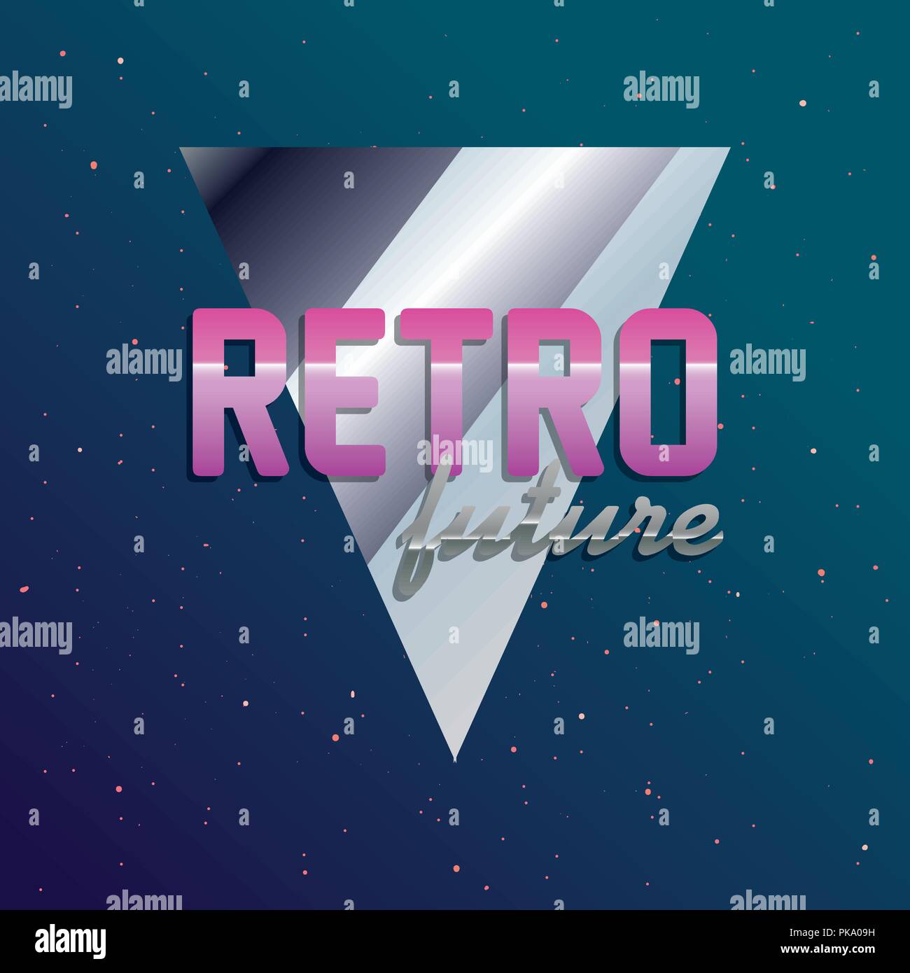 retro future label icon vector illustration design Stock Vector Image ...