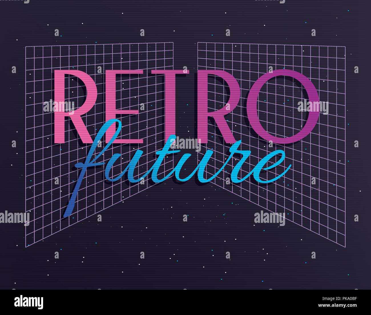retro future label icon vector illustration design Stock Vector Image ...