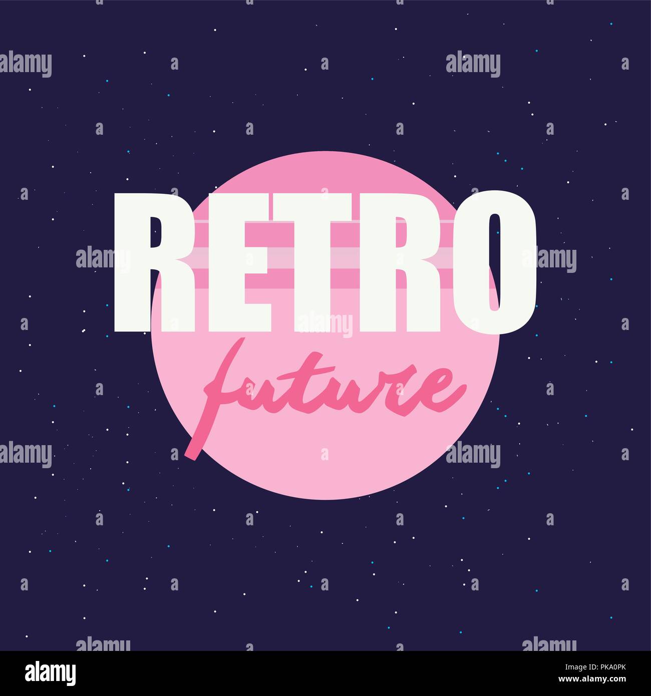 retro future label icon vector illustration design Stock Vector Image ...