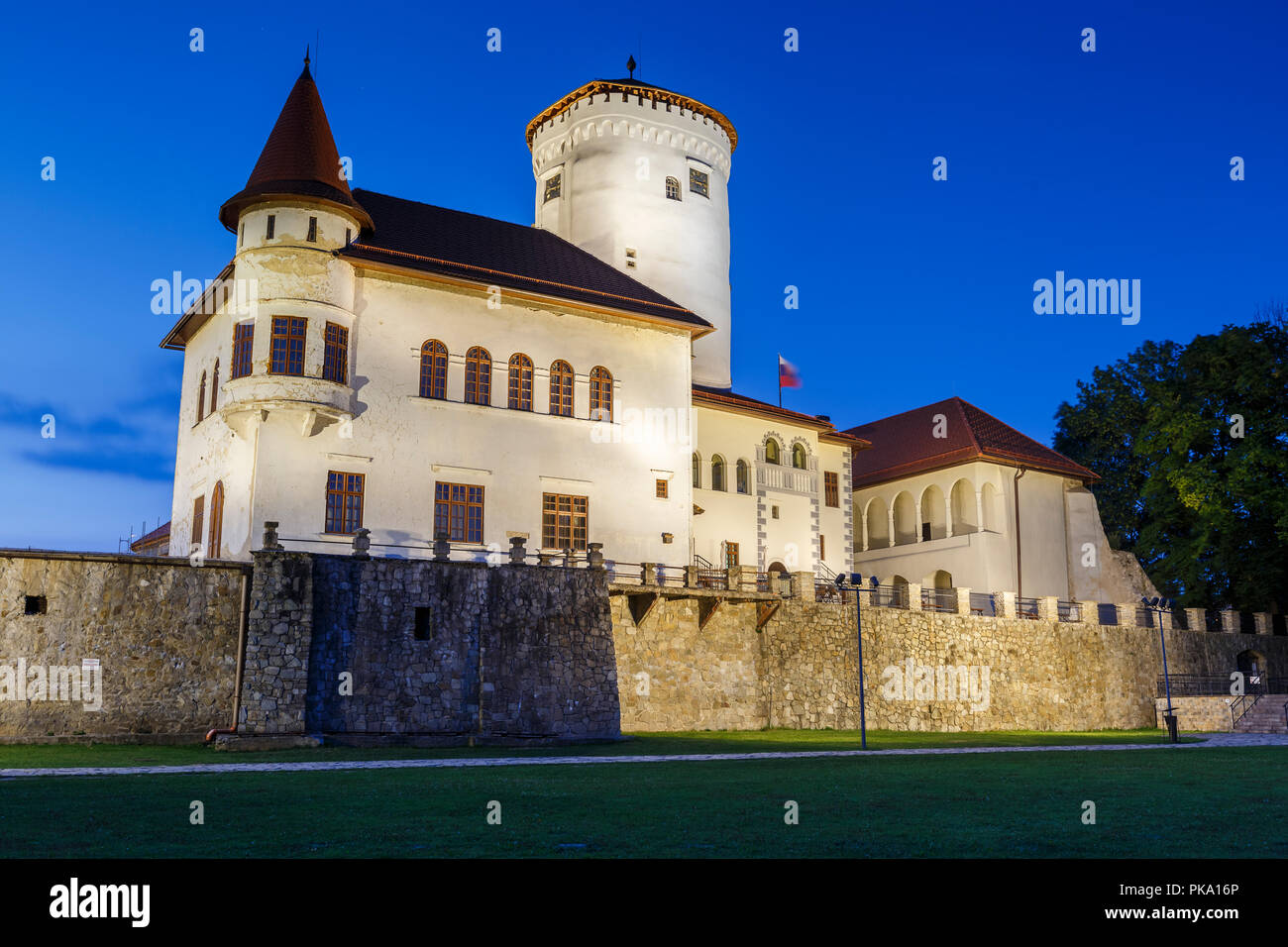 Budatin castle hi-res stock photography and images - Alamy
