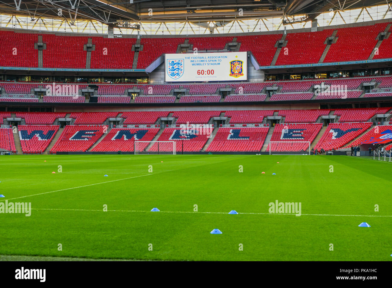 Wembley Stadium, The home of football Stock Photo - Alamy