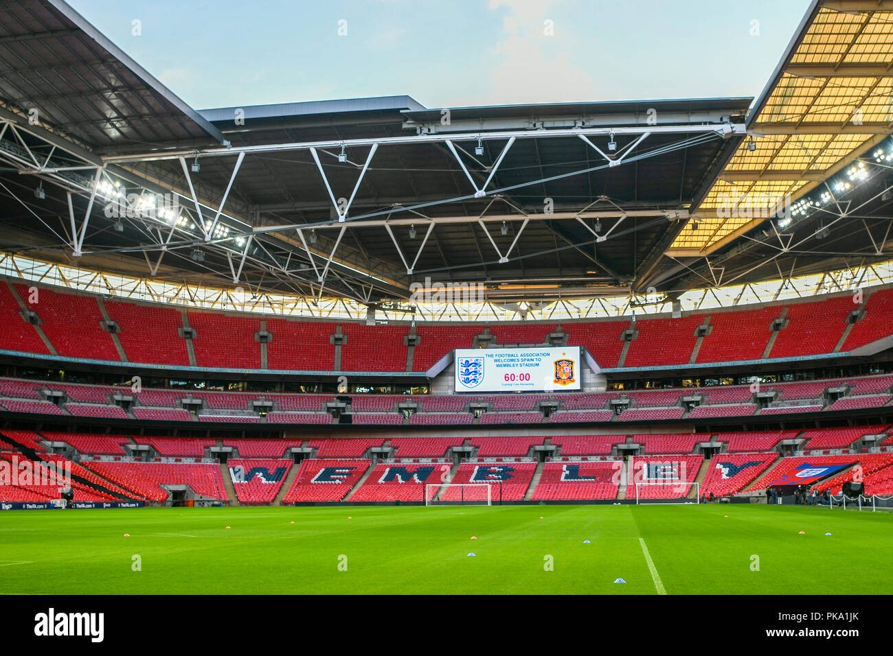 Wembley Stadium, The home of football Stock Photo - Alamy
