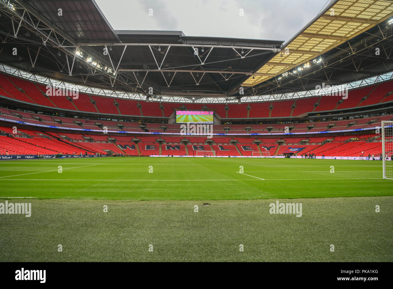 Wembley Stadium, The home of football Stock Photo - Alamy
