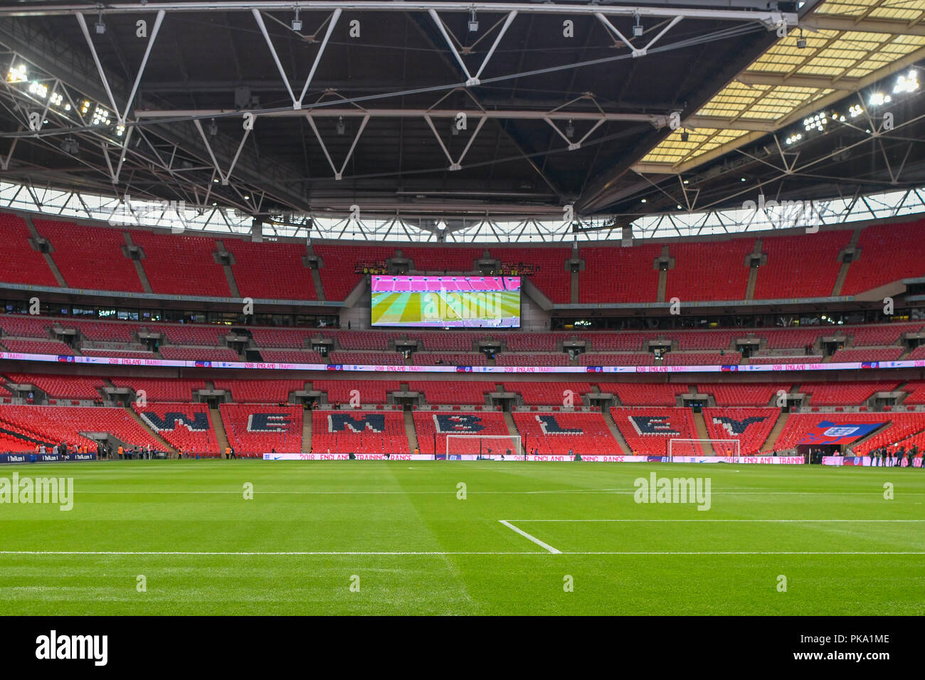 Wembley Stadium, The home of football Stock Photo - Alamy