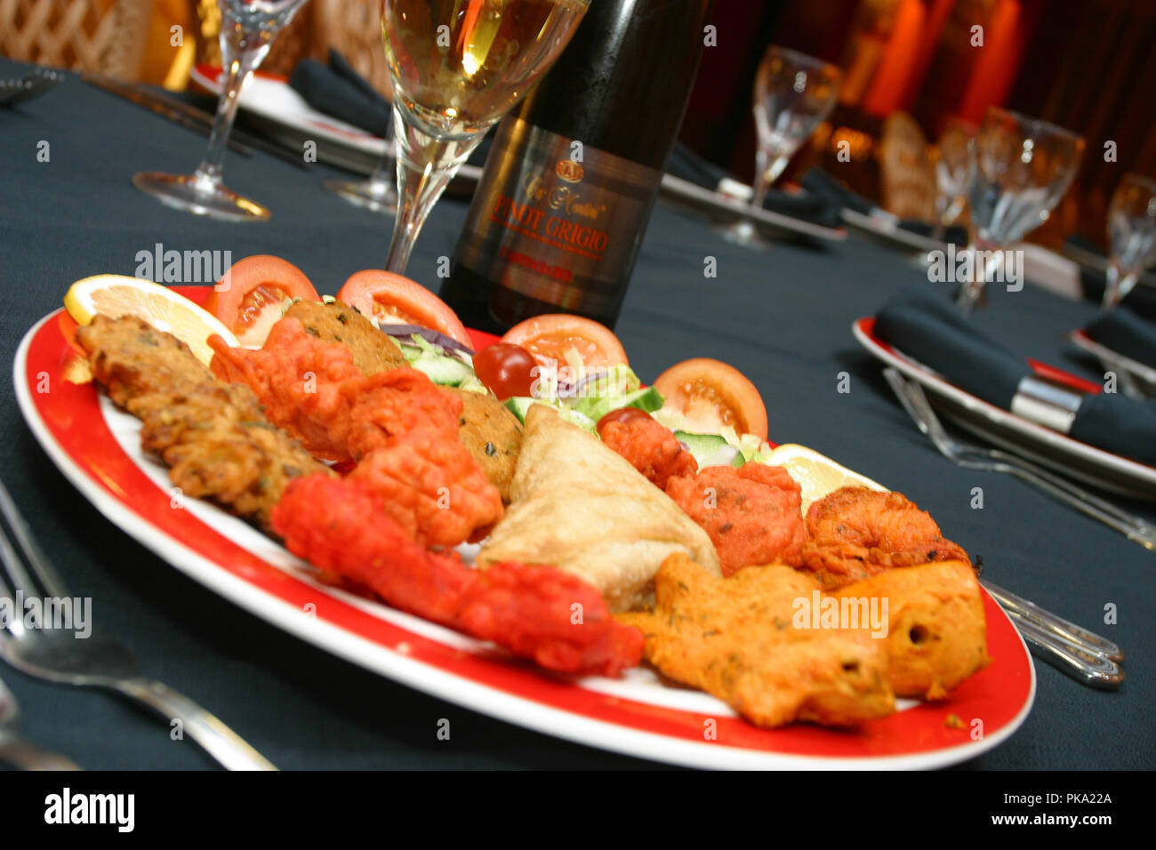 Elegant indian table setting hi-res stock photography and images - Alamy