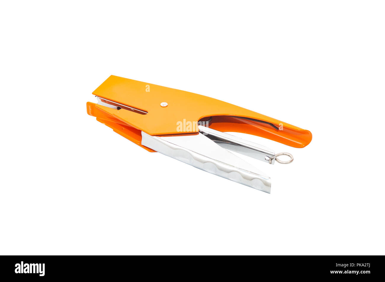 stapler isolated on white background Stock Photo - Alamy