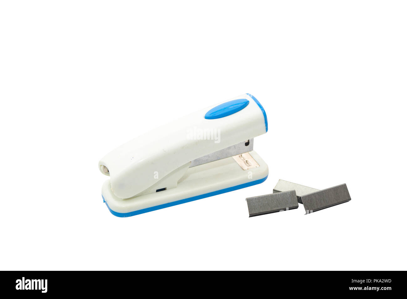 stapler isolated on white background Stock Photo - Alamy