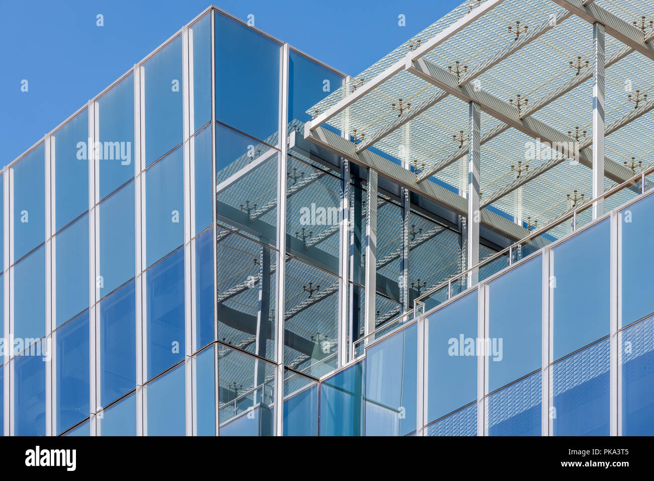 Exterior detail of headquarters of WMS Gaming Stock Photo - Alamy