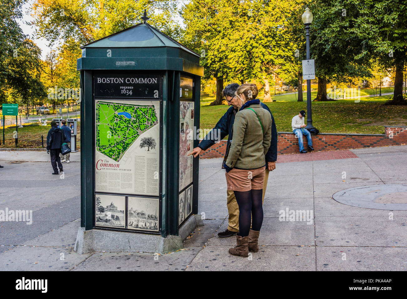 Boston Common Boston, Massachusetts, USA Stock Photo - Alamy