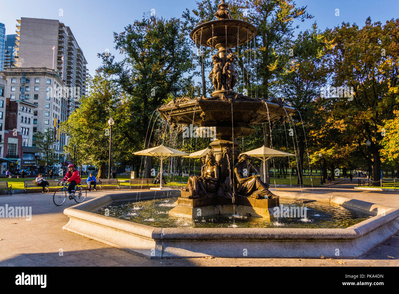 Boston Common Boston, Massachusetts, USA Stock Photo - Alamy