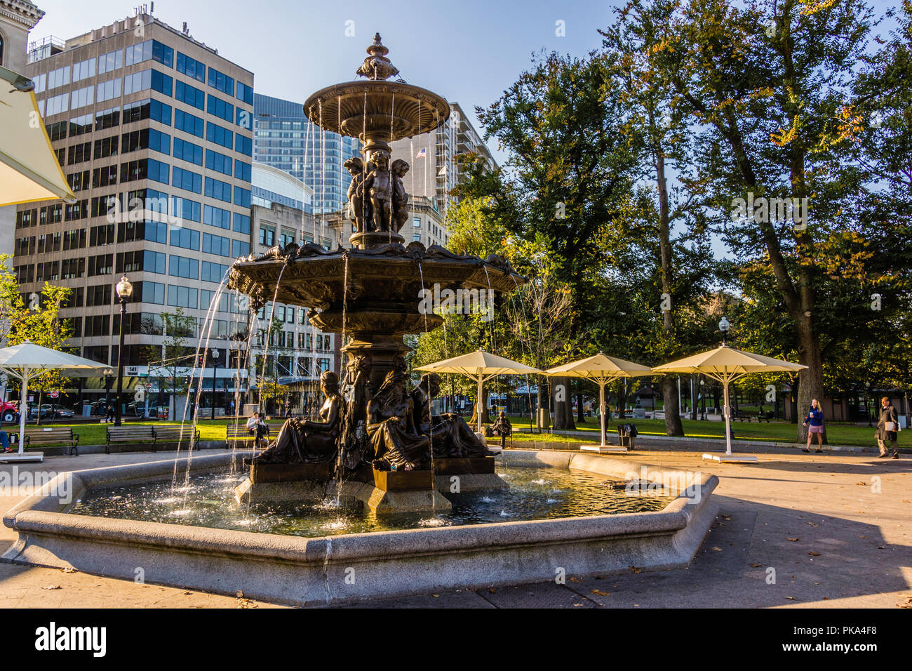 Boston Common Boston, Massachusetts, USA Stock Photo - Alamy
