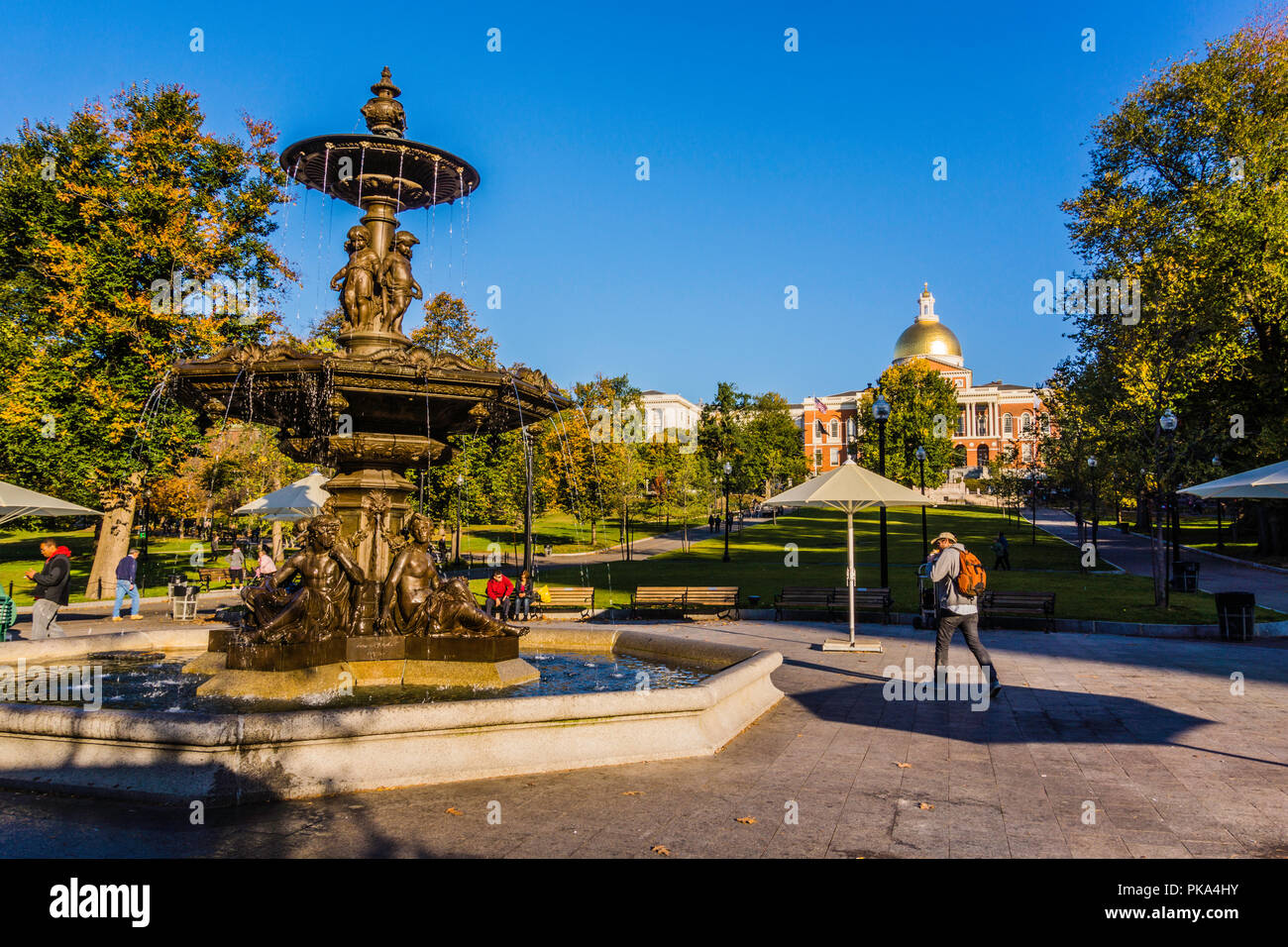 Boston Common Boston, Massachusetts, USA Stock Photo - Alamy