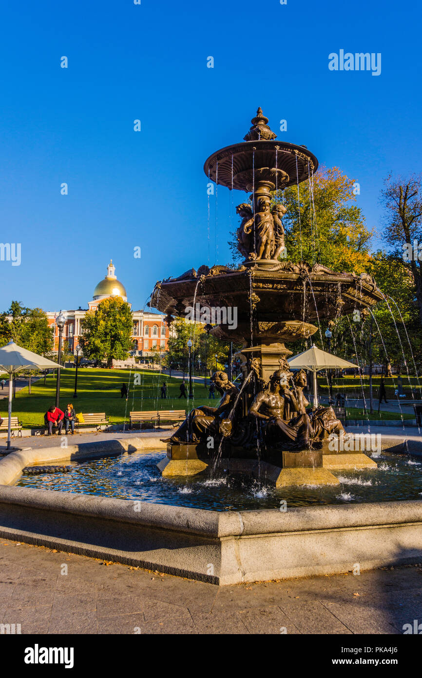 Boston Common Boston, Massachusetts, USA Stock Photo - Alamy
