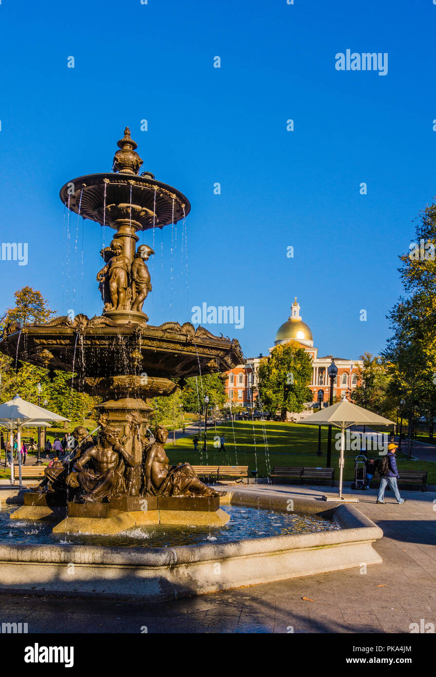 Boston Common Boston, Massachusetts, USA Stock Photo - Alamy