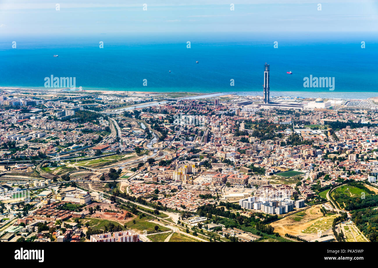 Aerial view of Algiers, the capital of Algeria Stock Photo - Alamy