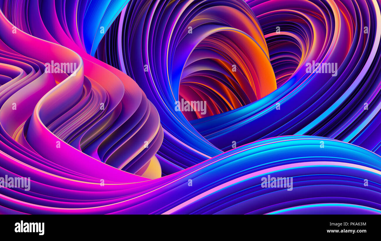 Colorful 3d Abstract Background