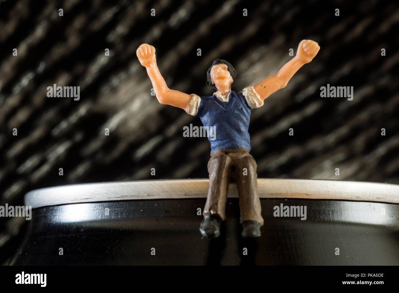 Train model people hi-res stock photography and images - Alamy