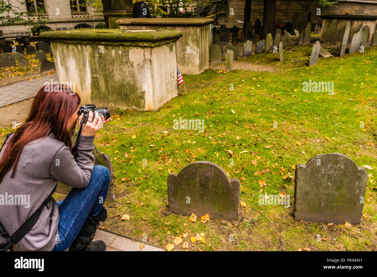 Kings chapel burying ground hi-res stock photography and images - Alamy