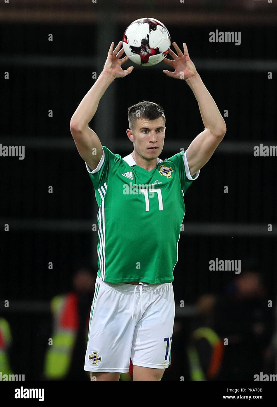 Northern Ireland's Shane Ferguson during the International Friendly at ...