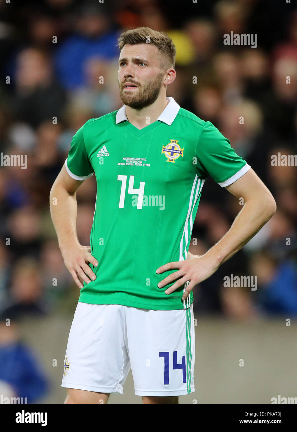 Northern Ireland's Stuart Dallas during the International Friendly at ...