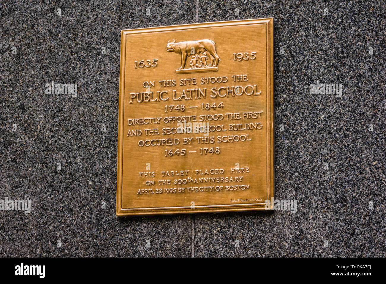 Boston latin school hi-res stock photography and images - Alamy