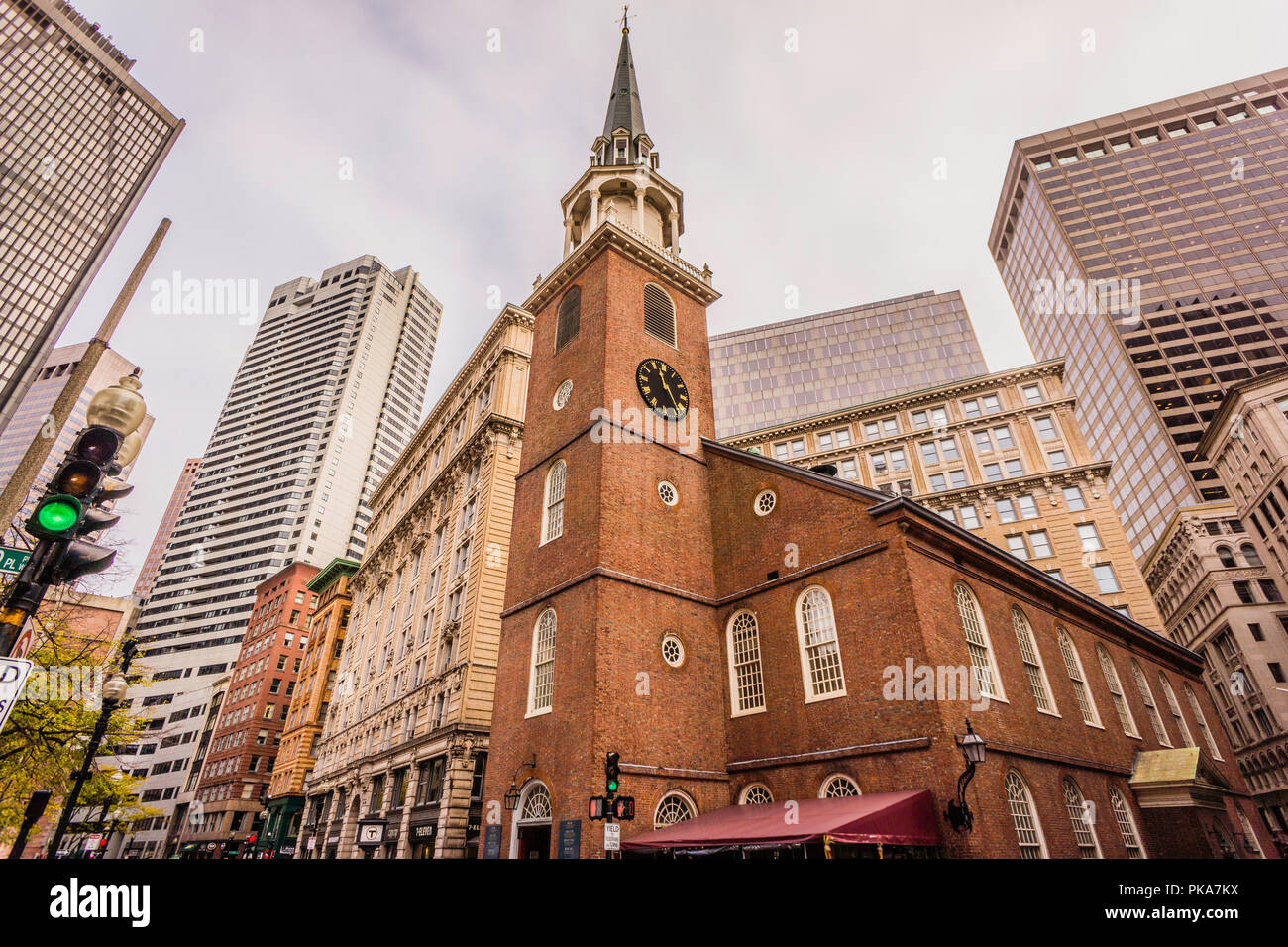 Old South Meeting House Boston, Massachusetts, USA Stock Photo - Alamy