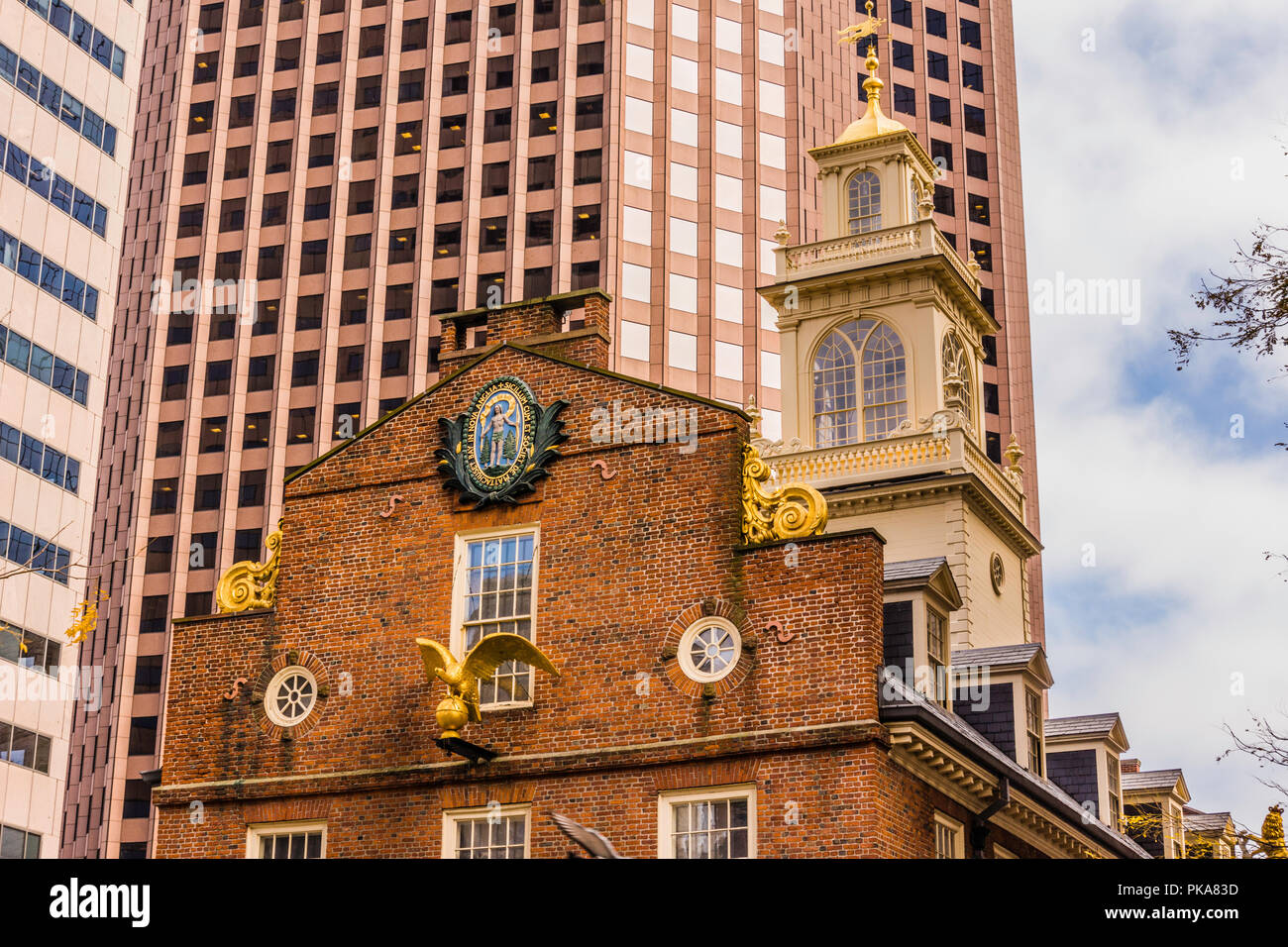 Old State House Boston, Massachusetts, USA Stock Photo - Alamy