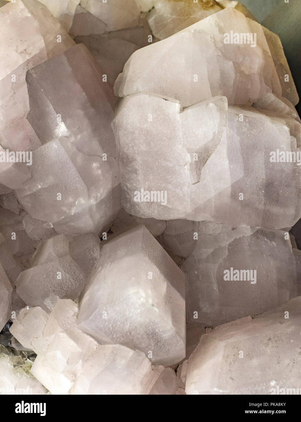 Background of the texture of the faces of the crystals is shot close-up ...