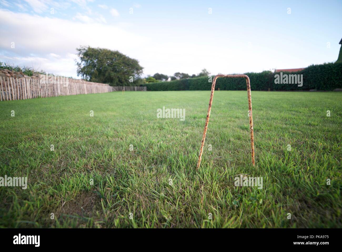 Croquet field hi-res stock photography and images - Alamy