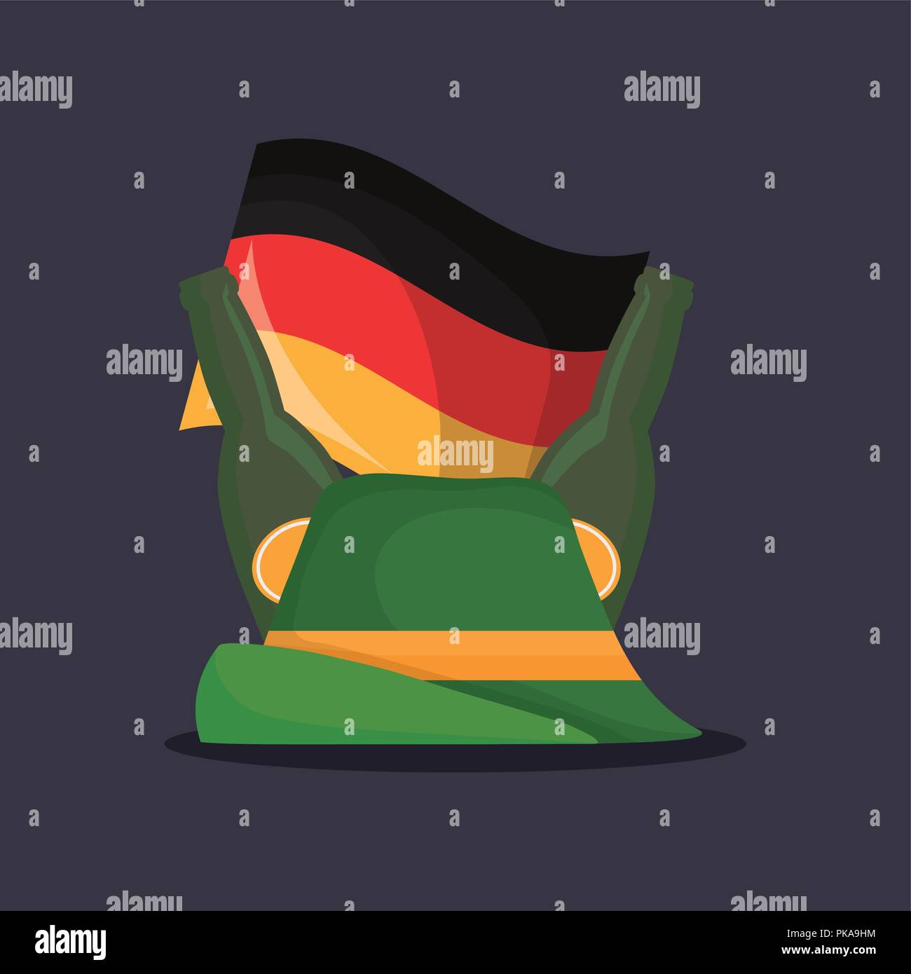 Traditional bavarian garment Stock Vector Images - Alamy