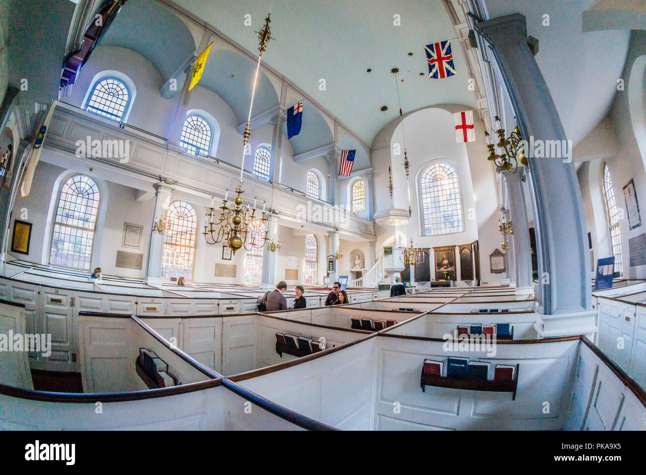 Old North Church Boston, Massachusetts, USA Stock Photo - Alamy