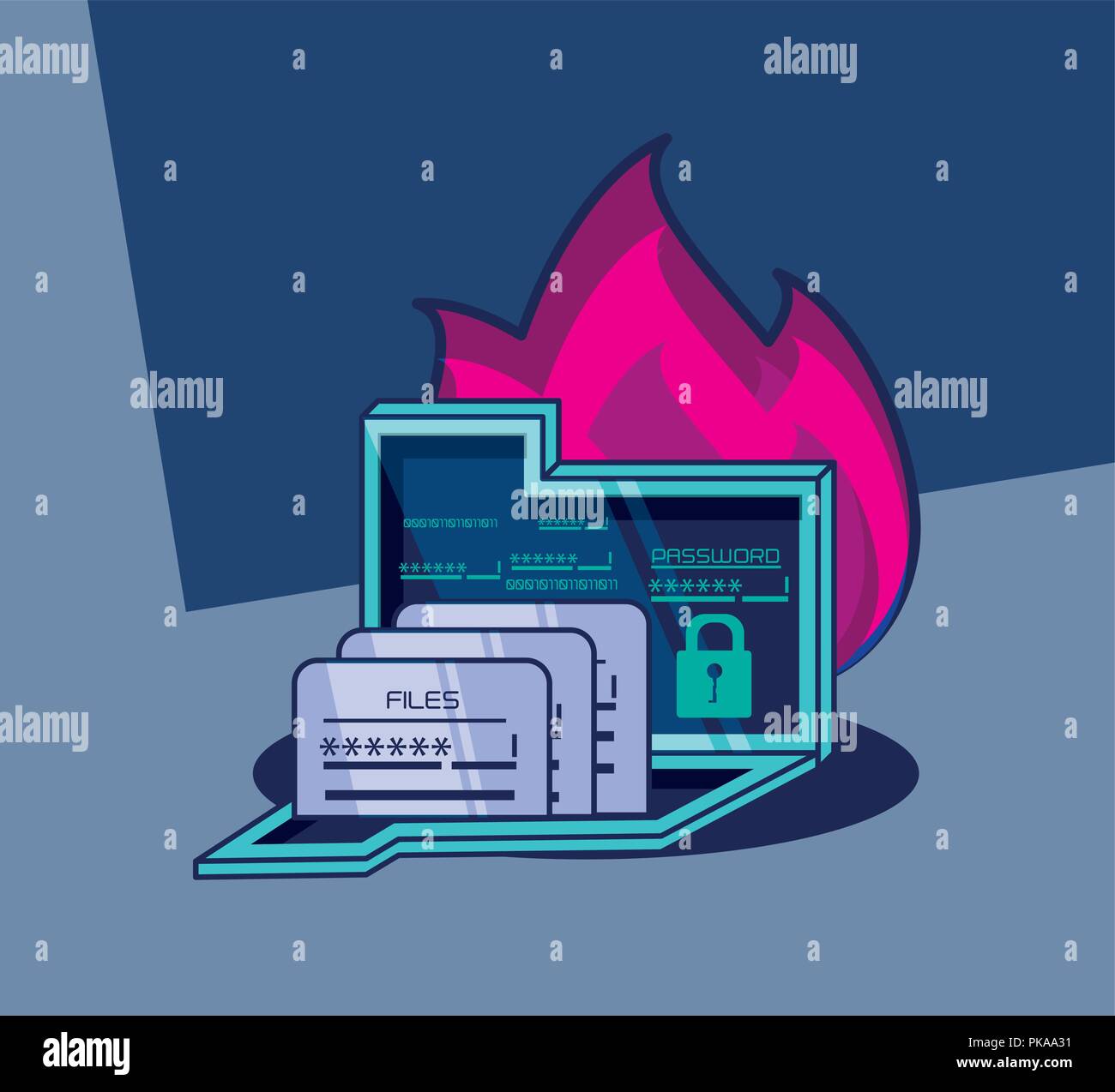 Police file Stock Vector Images - Alamy