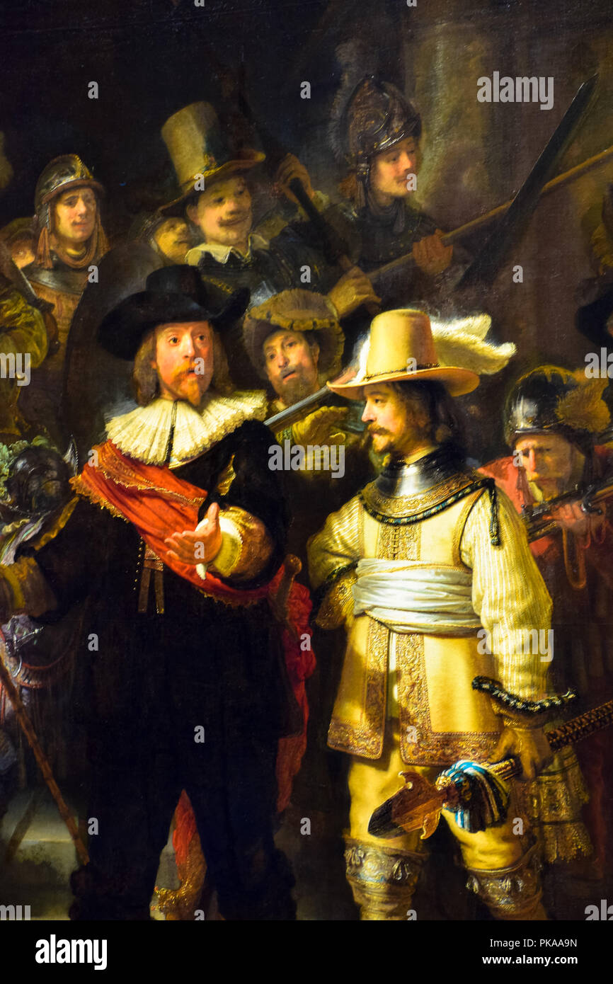 Night watch painting by rembrandt van rijn hi-res stock photography and ...