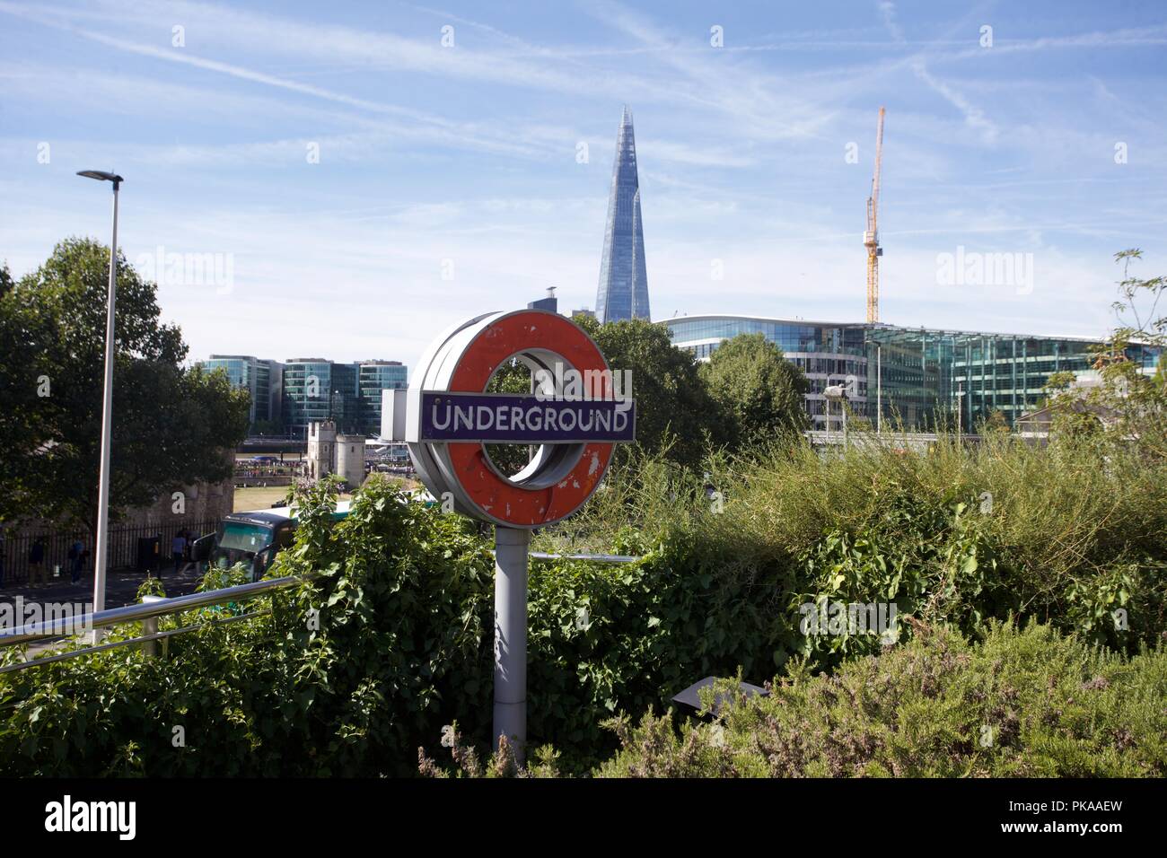 Tower hill underground station hi-res stock photography and images - Alamy