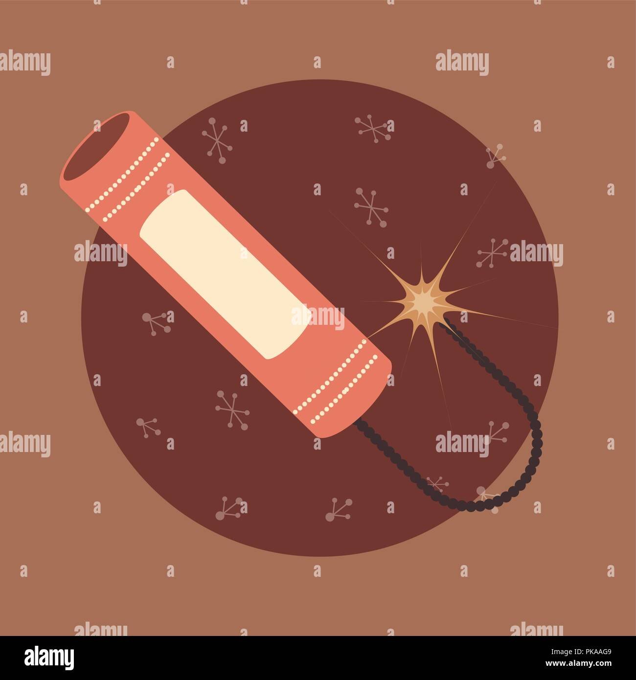 carnival fireworks celebration retro vintage vector illustration Stock ...