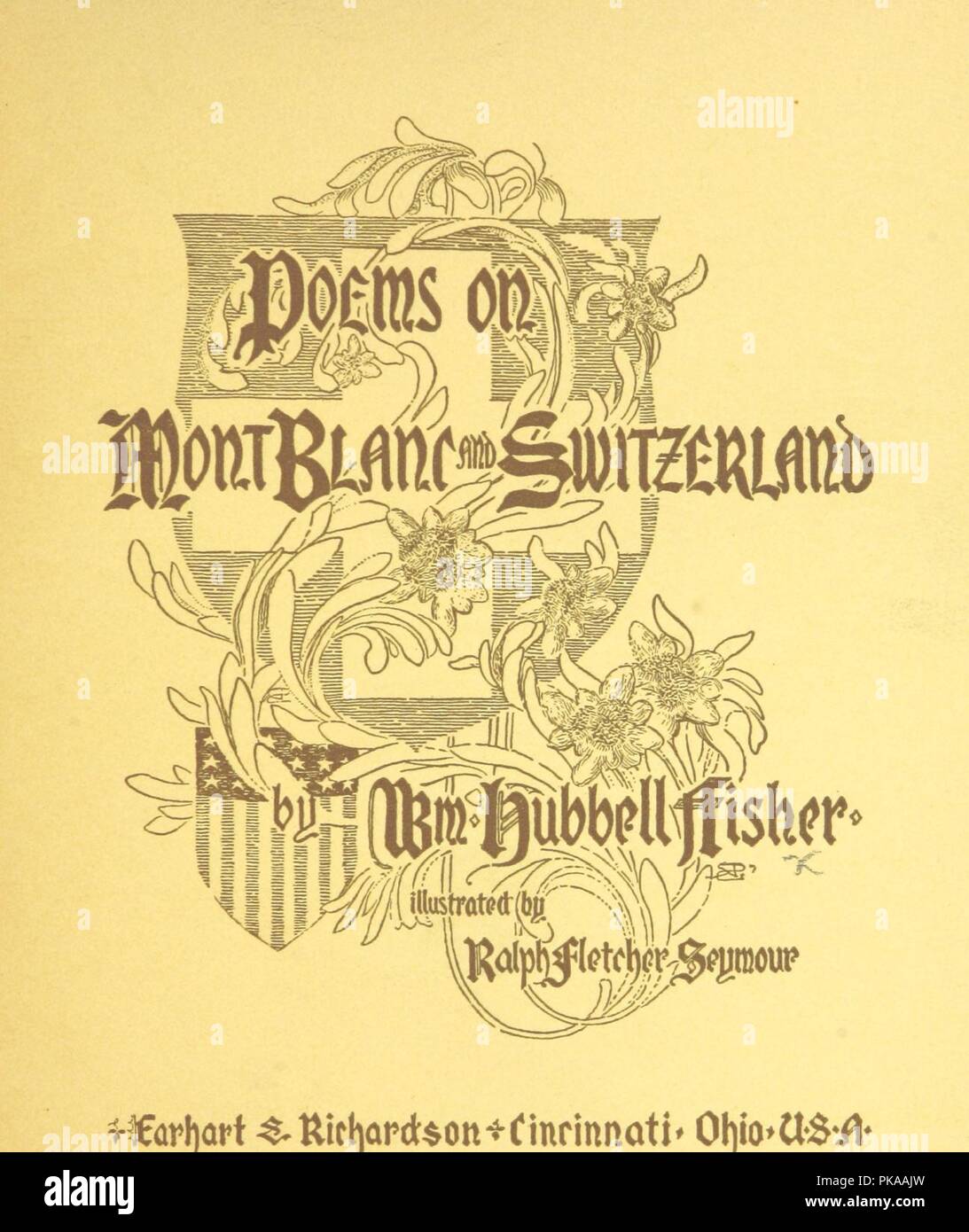 Image from page 5 of 'Poems on Mont Blanc and Switzerland . Illustrated ...
