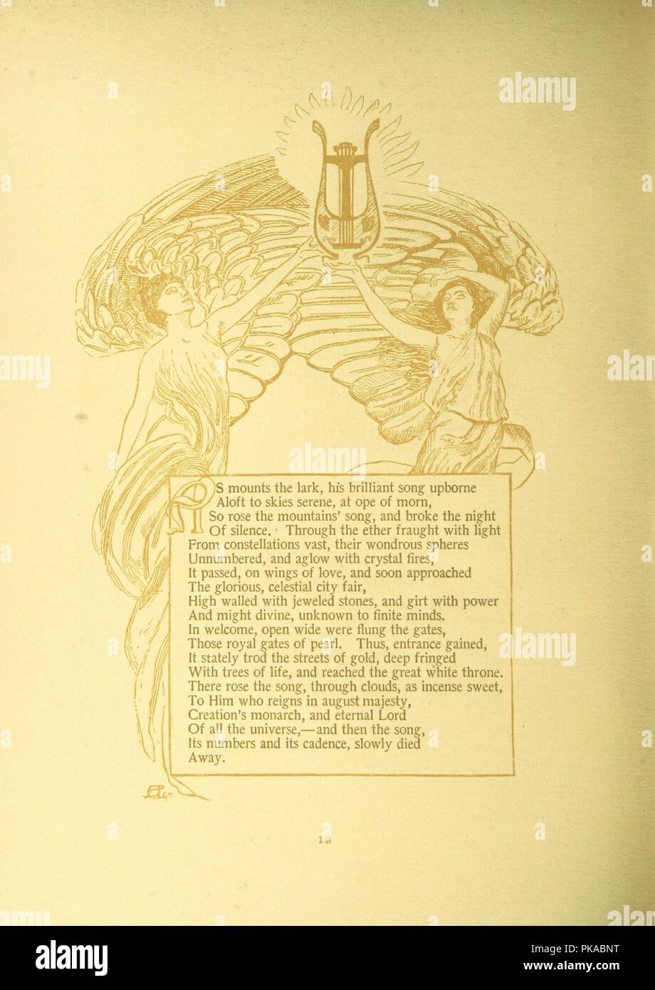 Image from page 16 of 'Poems on Mont Blanc and Switzerland ...
