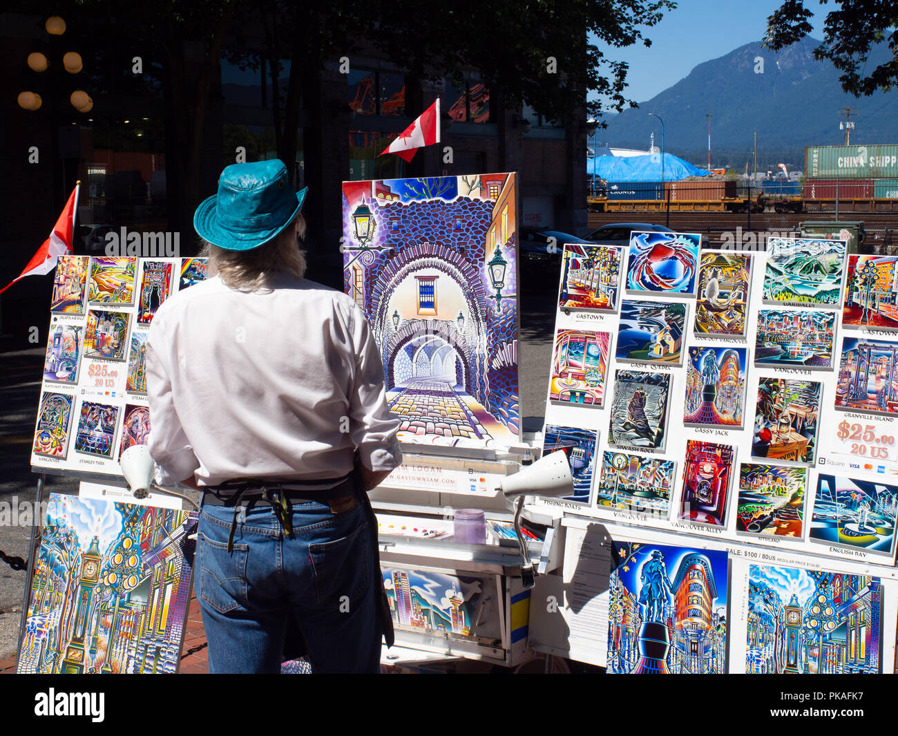 Vancouver street art hi-res stock photography and images - Alamy