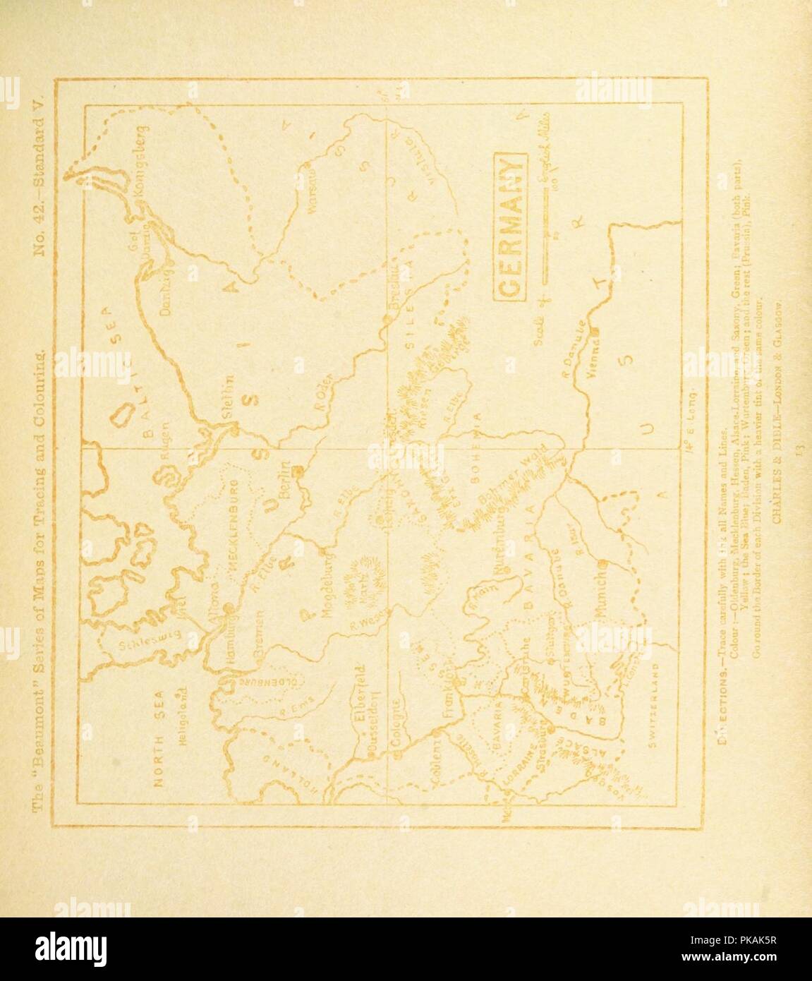 Image from page 127 of 'The “Beaumont” Geography and Map Tracing Book ...