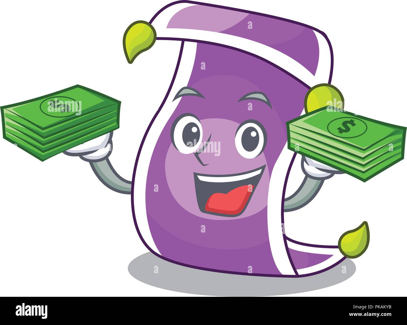 With money cartoon fairytale story and magic carpet Stock Vector Image ...