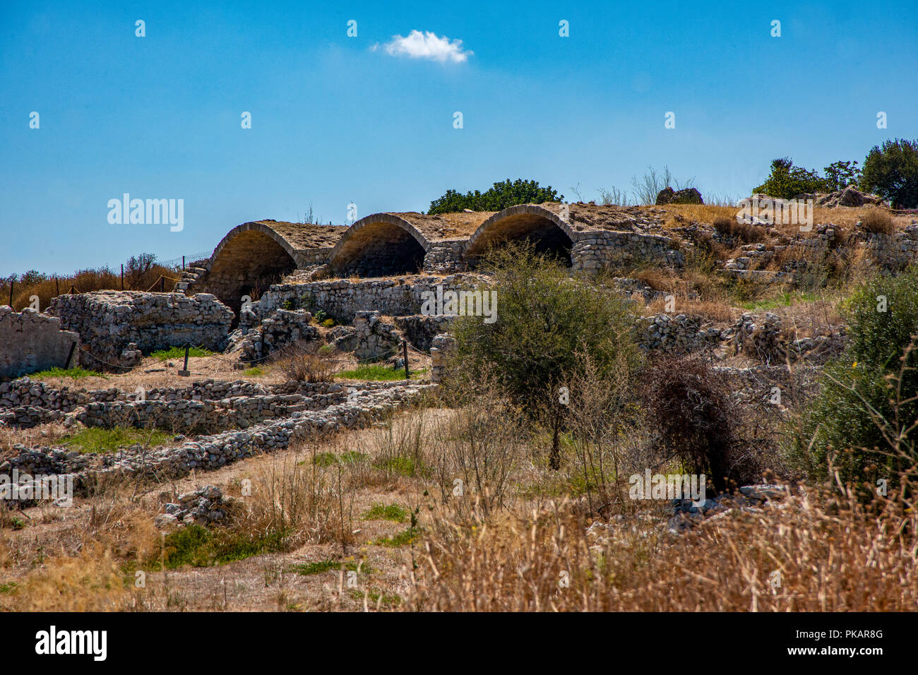 Ancient Aptera Crete Stock Photo - Alamy
