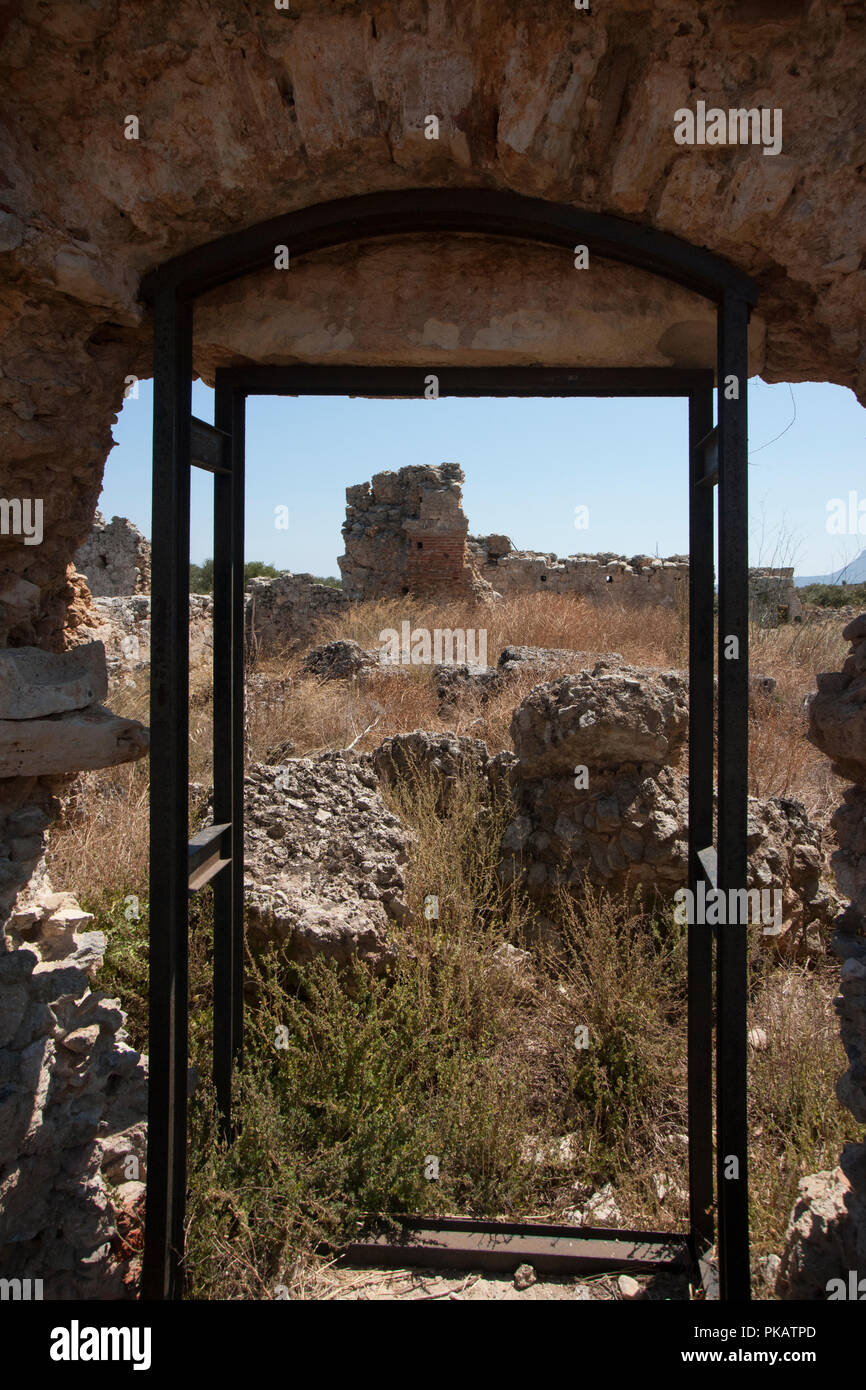 Ancient Aptera Crete Stock Photo - Alamy