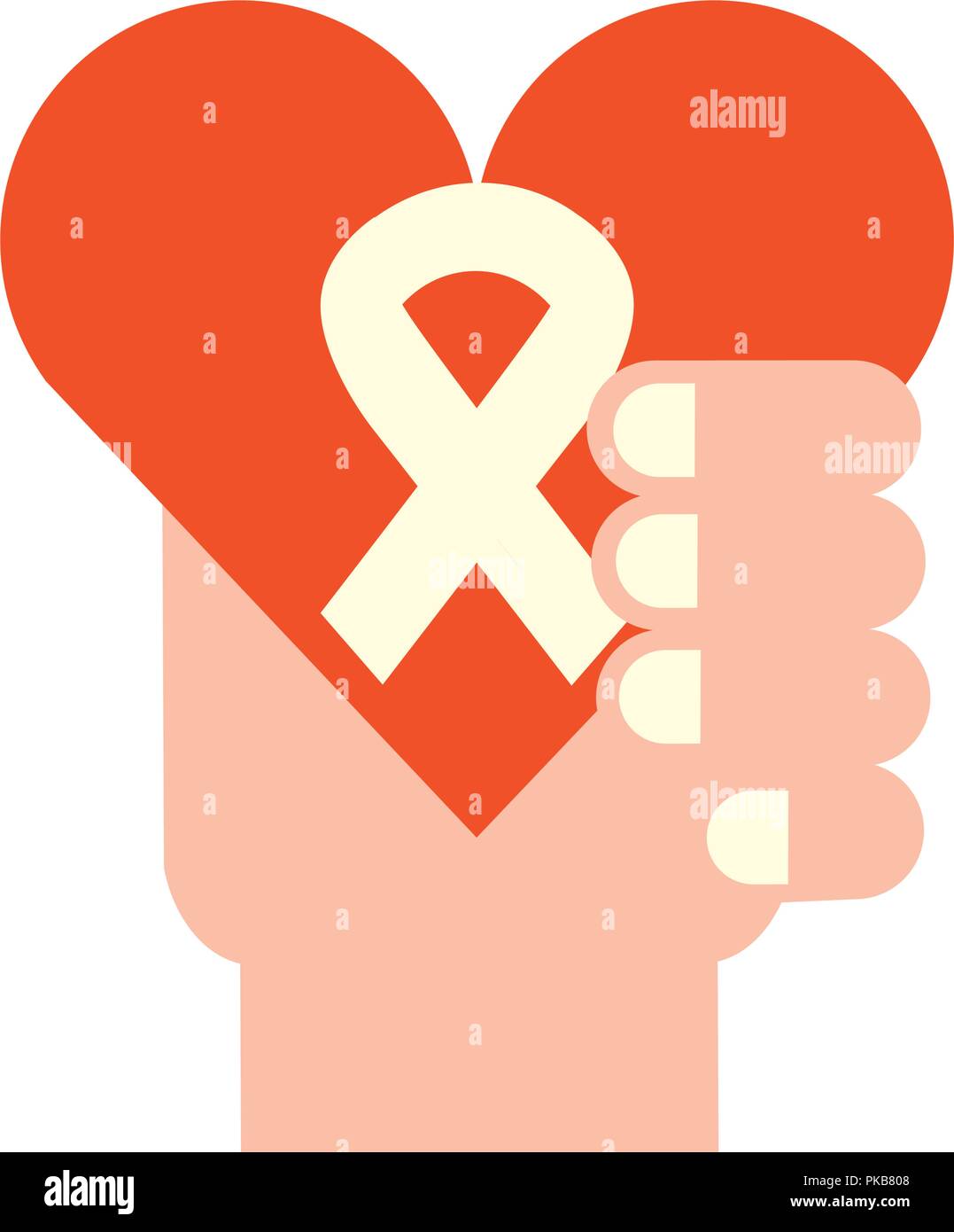 hand holding heart healthcare symbol Stock Vector Image & Art - Alamy