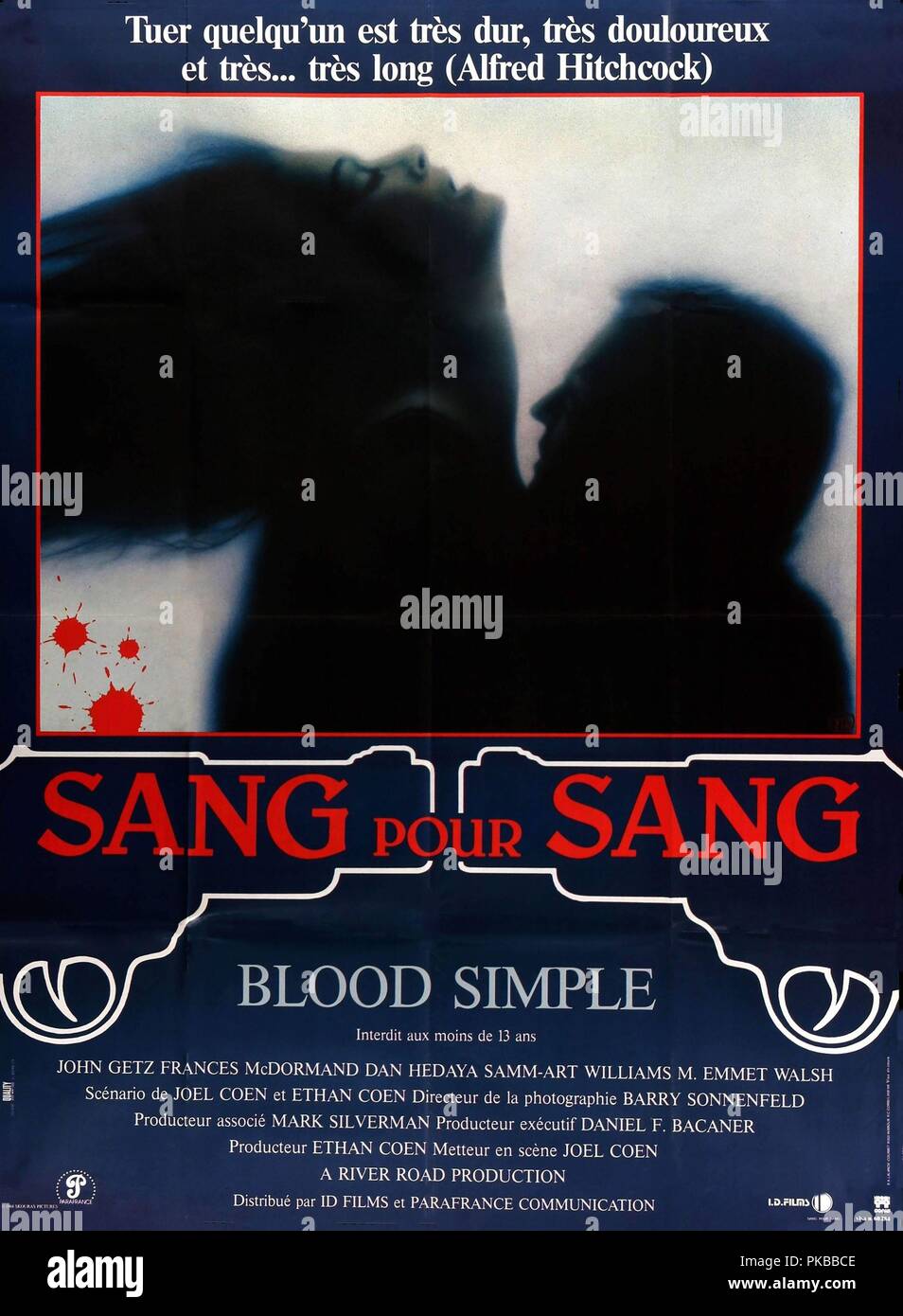 Blood simple 1984 poster hi-res stock photography and images - Alamy