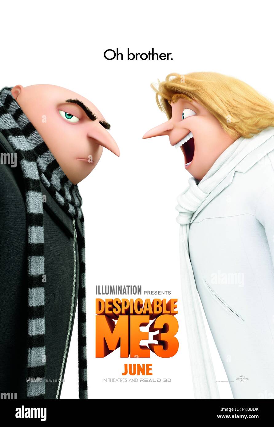 Despicable Me 3 Year : 2017 USA Director : Kyle Balda, Pierre Coffin ...