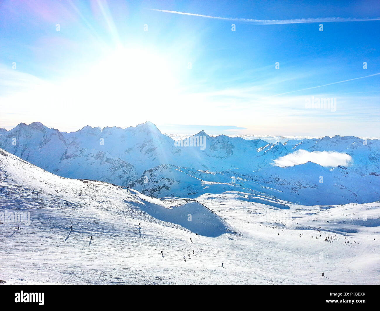 Les deux alps resort hi-res stock photography and images - Alamy