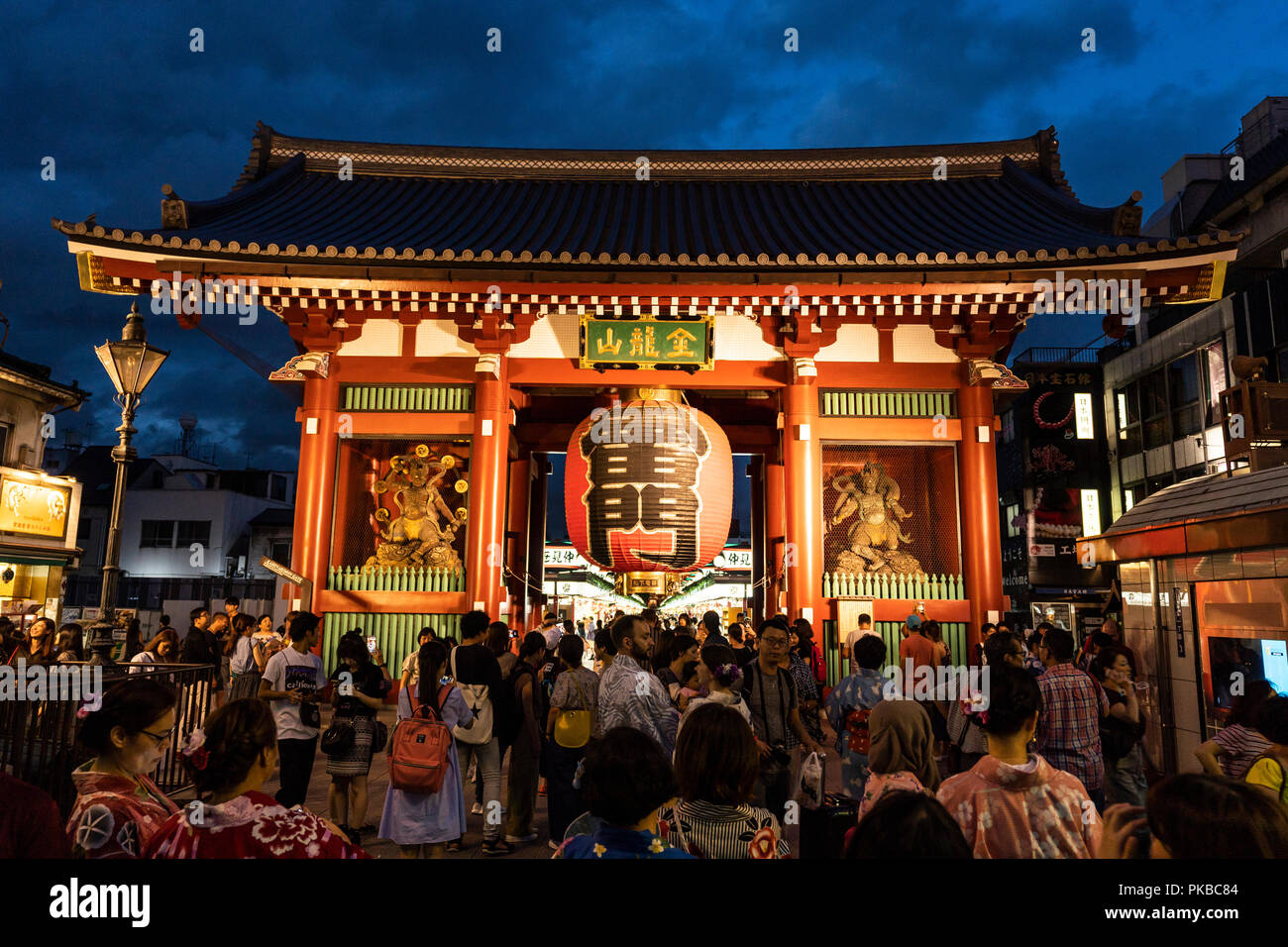 Kaminarion ( thunder gate ), Sensoji Temple, Asakusa, Taito-Ku, Tokyo ...