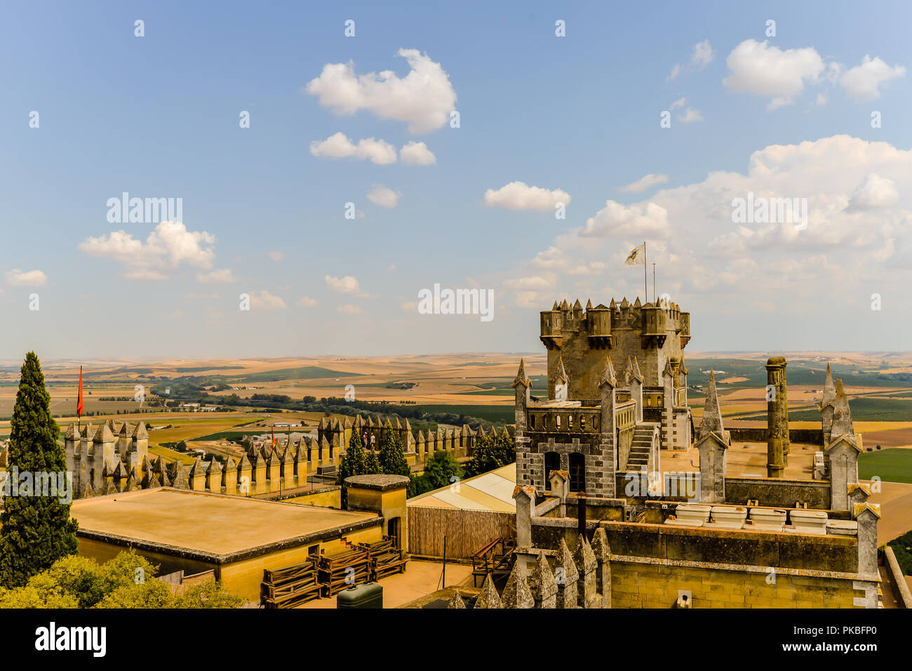 The castle in Almodovar del Rio - Cordoba, Spain Stock Photo - Alamy