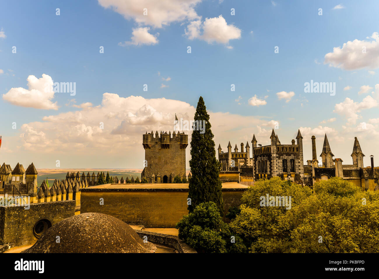 The castle in Almodovar del Rio - Cordoba, Spain Stock Photo - Alamy