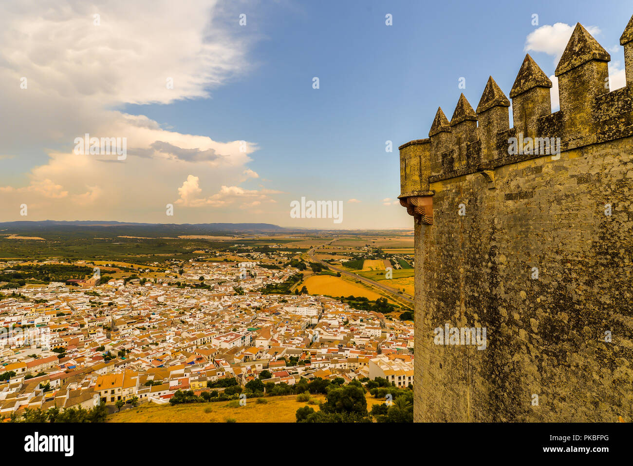 The castle in Almodovar del Rio - Cordoba, Spain Stock Photo - Alamy